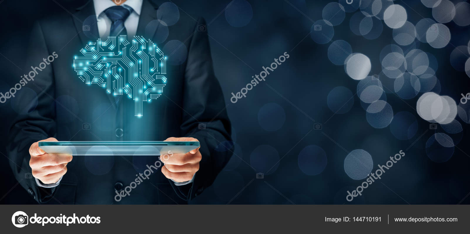 Artificial intelligence concept — Stock Photo © Jirsak #144710191