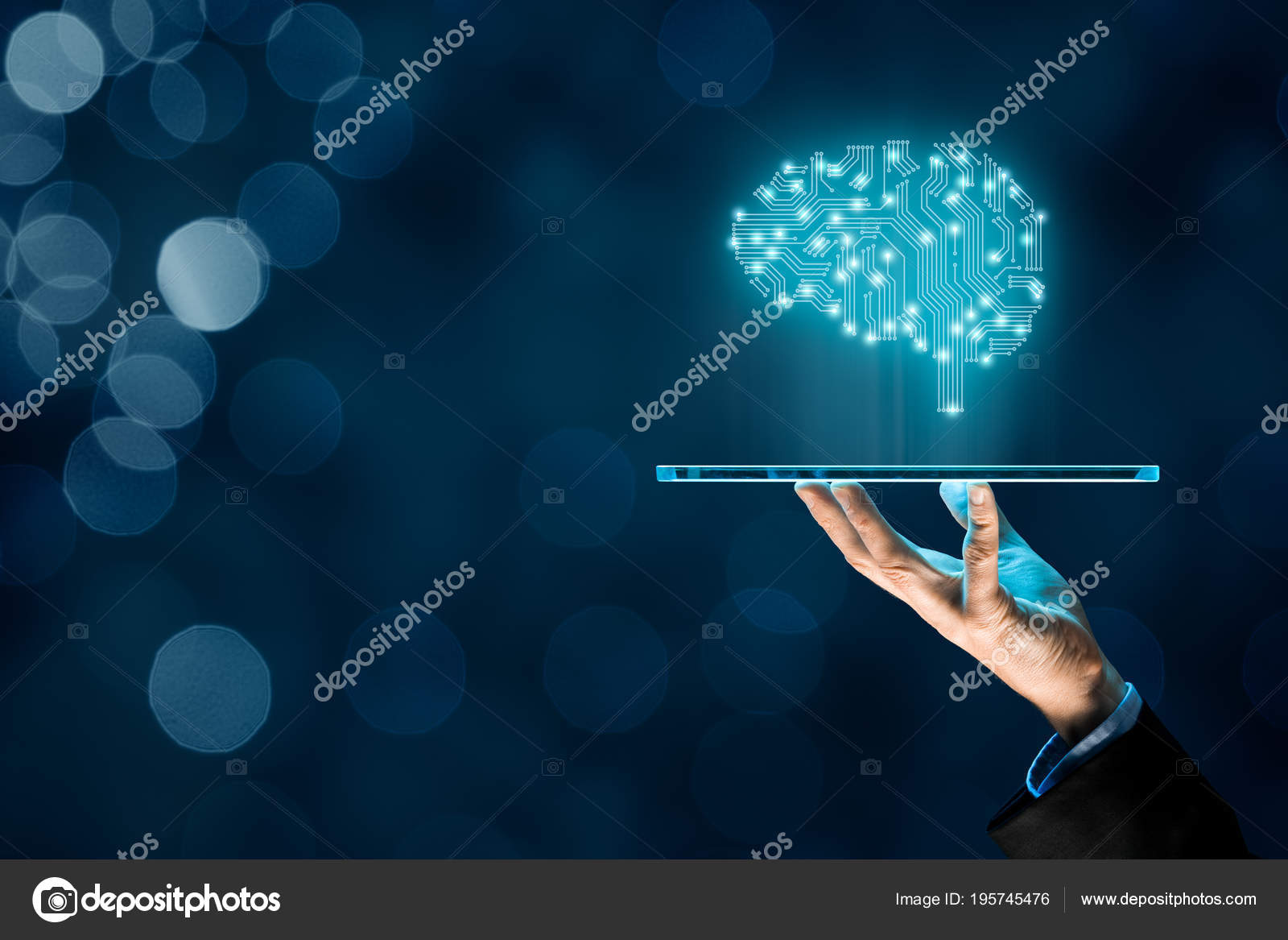 Artificial intelligence (AI) — Stock Photo © Jirsak #195745476