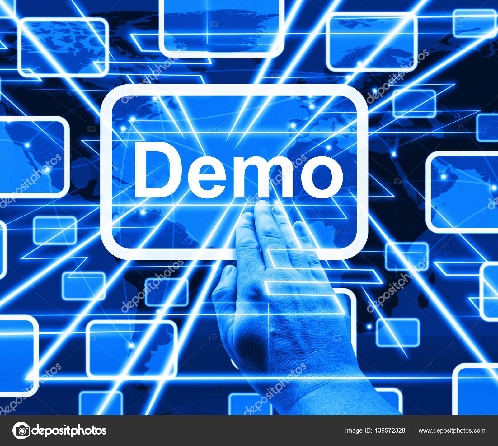 Product Demonstration Clipart