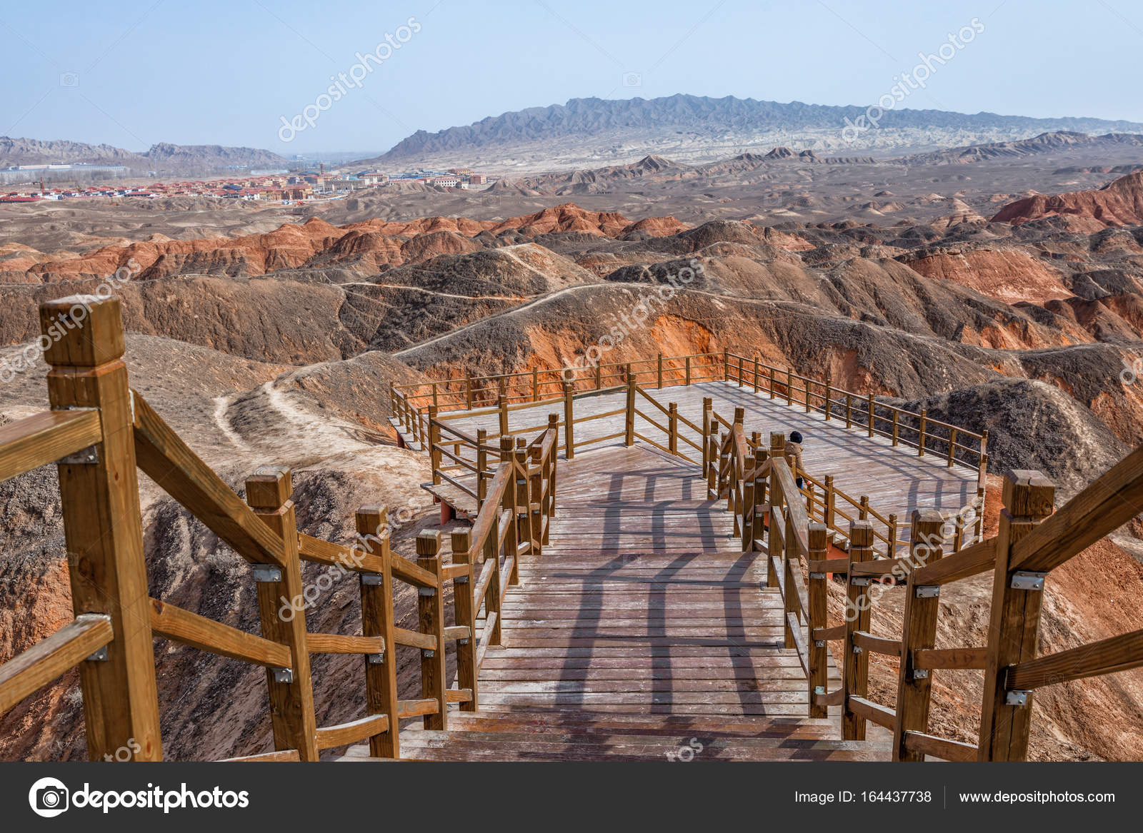 Rainbow mountains in asian geopark at China Stock Photo by ©svedoliver ...