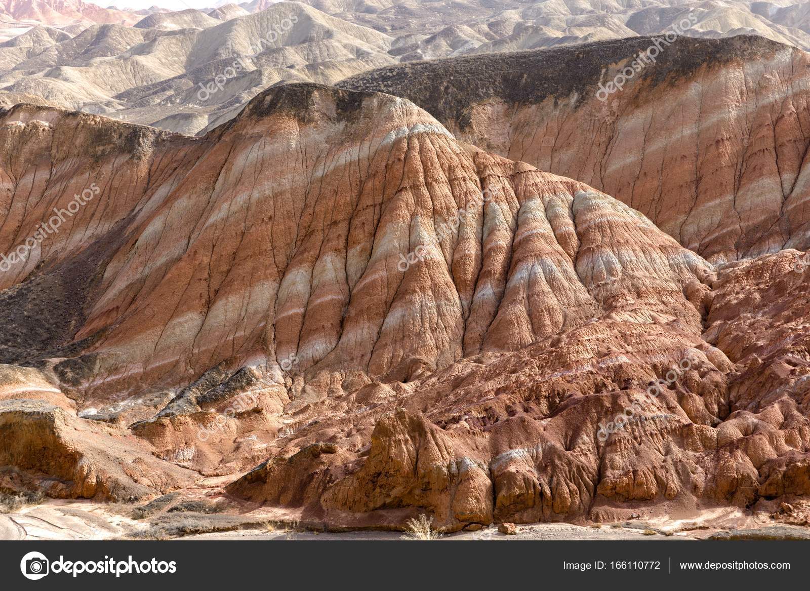 Rainbow mountains in asian geopark at China Stock Photo by ©svedoliver ...