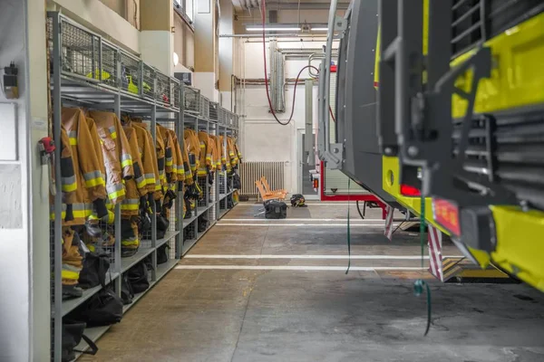 Fire station interior Stock Photos, Royalty Free Fire station interior ...