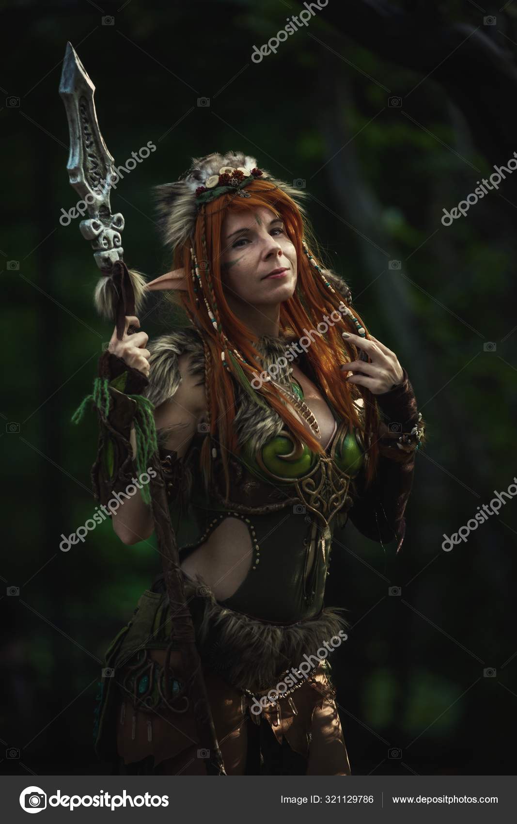 Elven Warrior Princess Costume