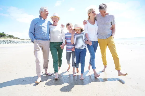 Happy intergenerational family Stock Photo by ©Goodluz 158622244
