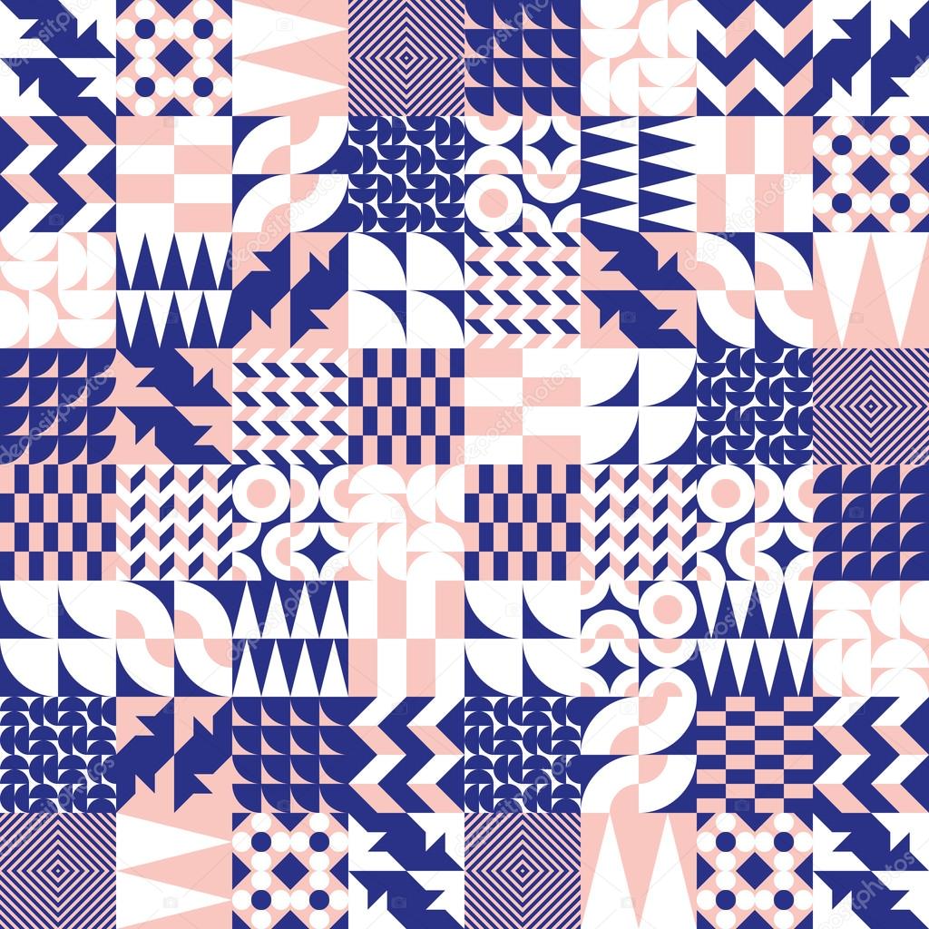 Geometric tiles linear seamless pattern Stock Vector by ©EnginKorkmaz ...