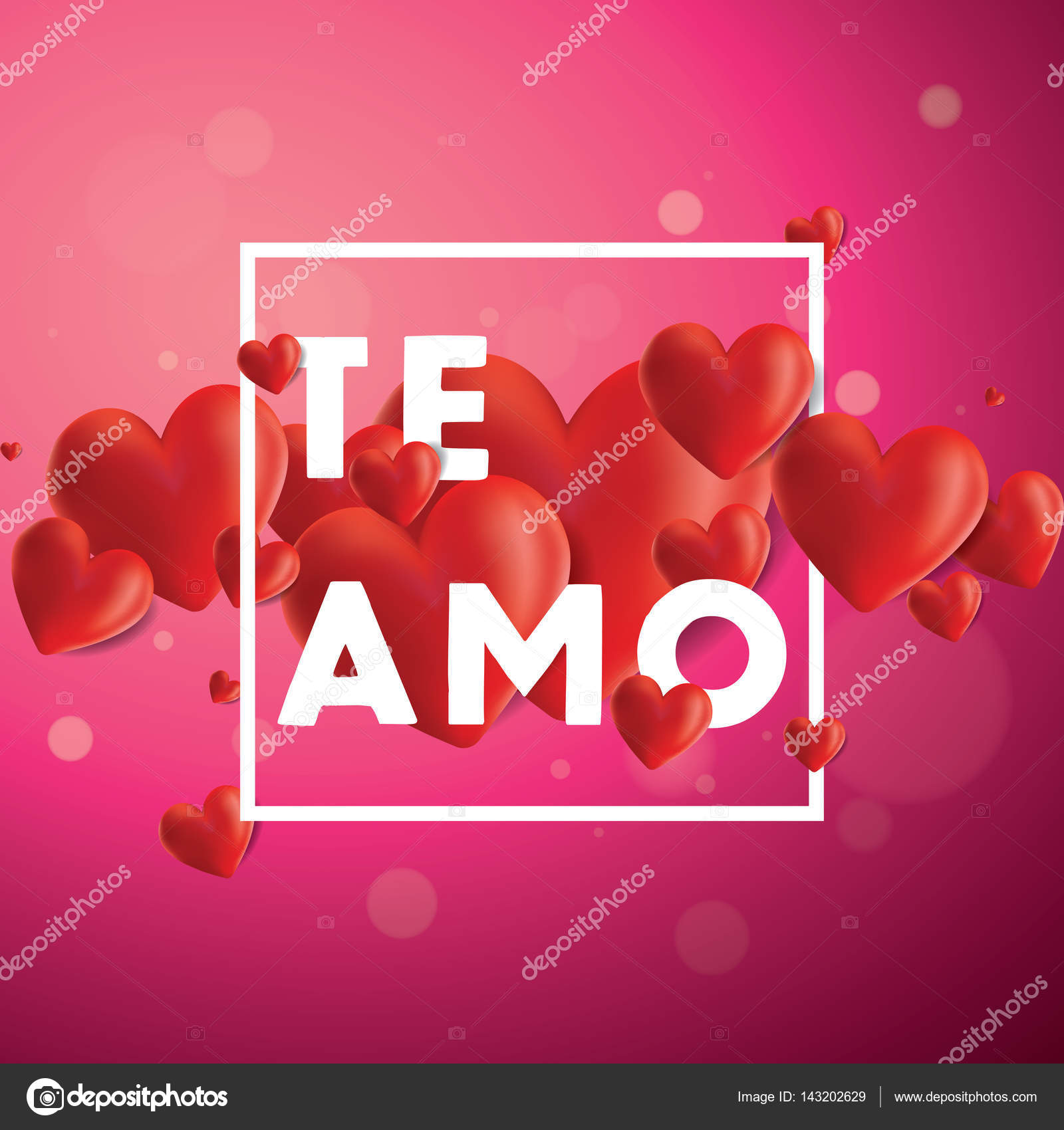 Te Amo Vector Fondo Vector Gráfico Vectorial © Enginkorkmaz Imagen