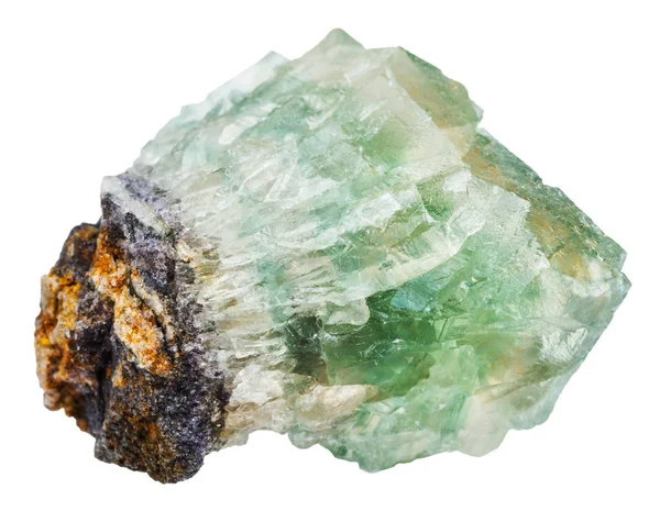 Listvenite (Listwanite) mineral isolated on white ⬇ Stock Photo, Image ...