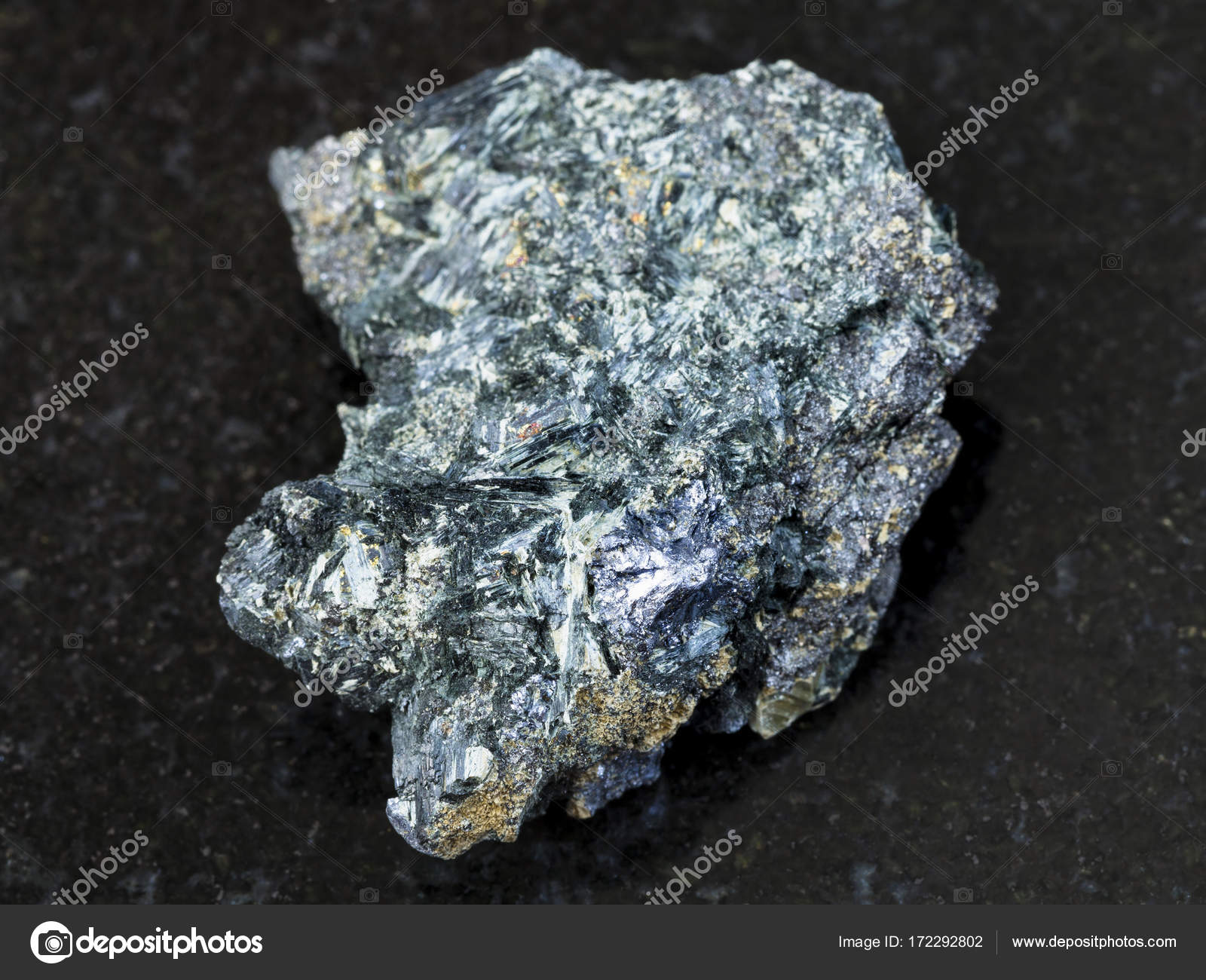 Glaucophane Crystals