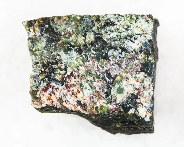 Raw dunite stone on white — Stock Photo © vvoennyy #190575602