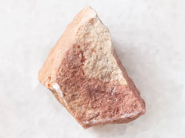 Rough calcareous sandstone stone on white — Stock Photo © vvoennyy ...