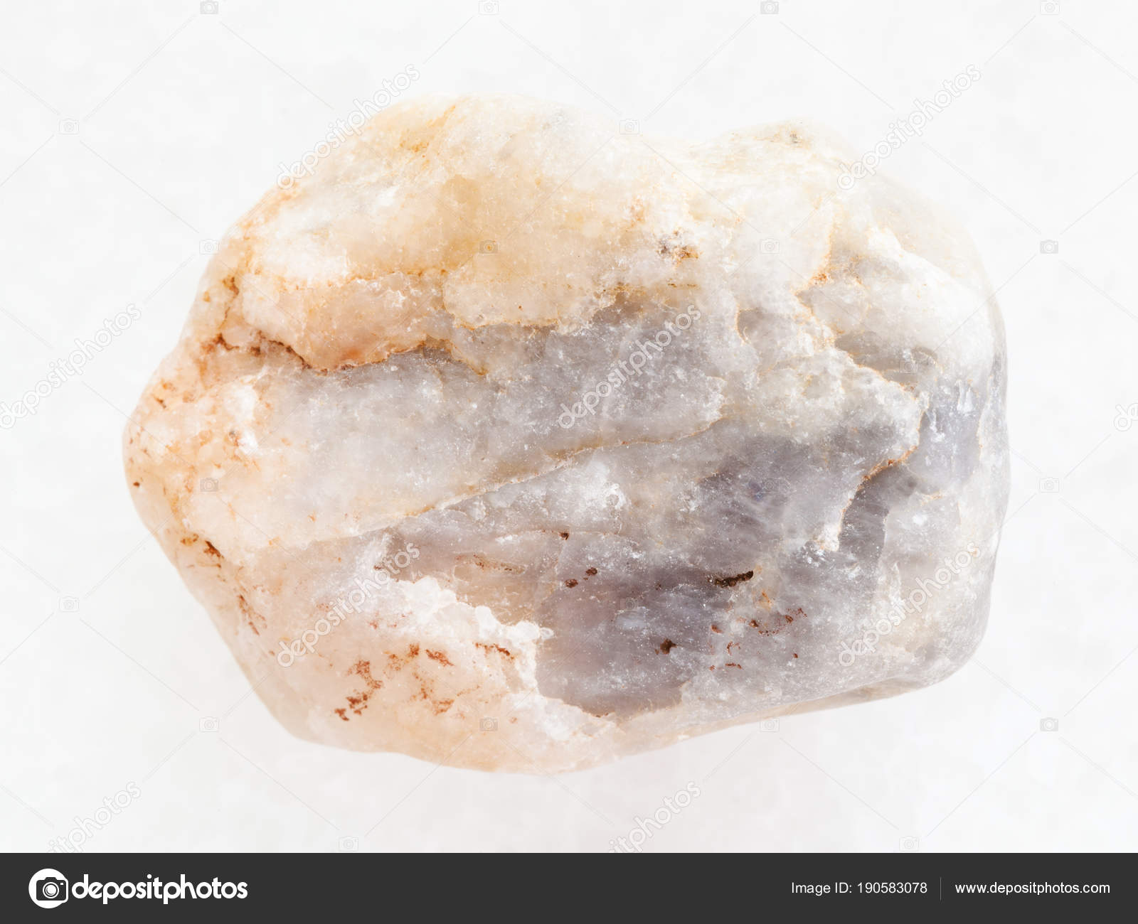 Raw White Marble Stone