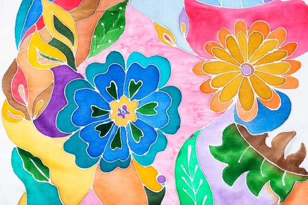 Simple Batik Design Flower