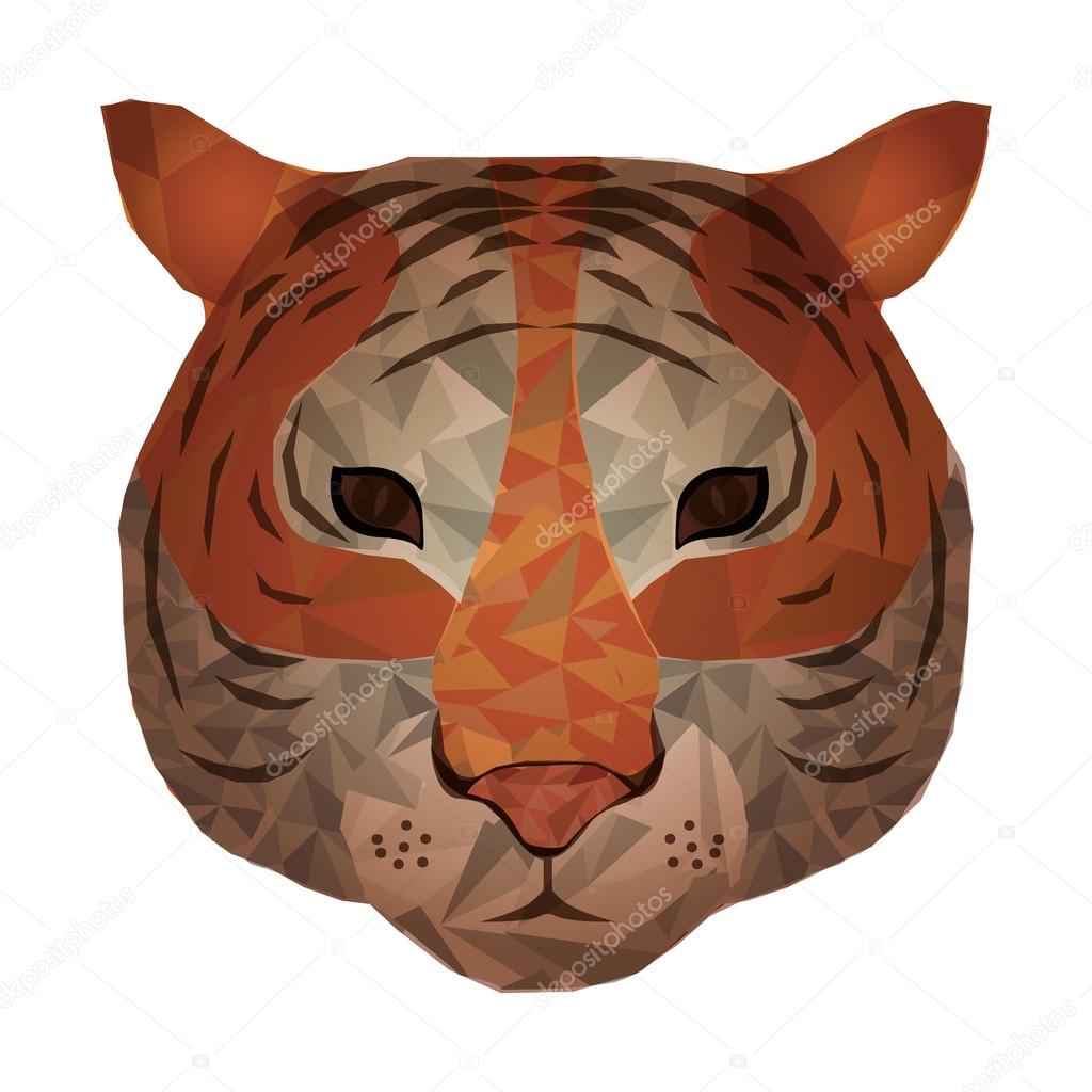 Tiger abstract design Stock Vector by ©grgroupstock 128013890