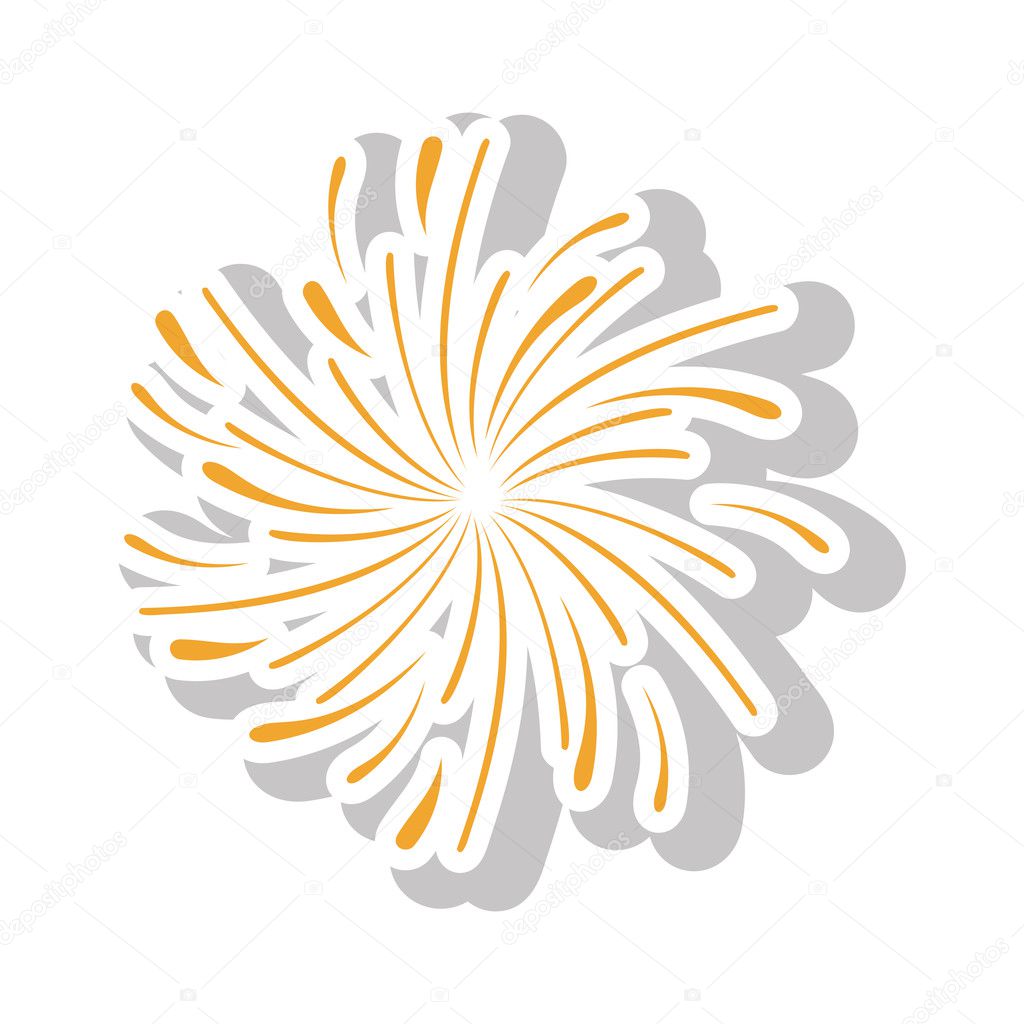 Fireworks burst design Stock Vector Image by ©grgroupstock #128084896