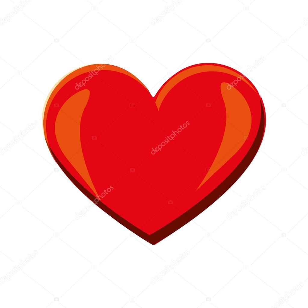 Dibujo animado corazón icono de imagen Vector de stock #128366506 de ...