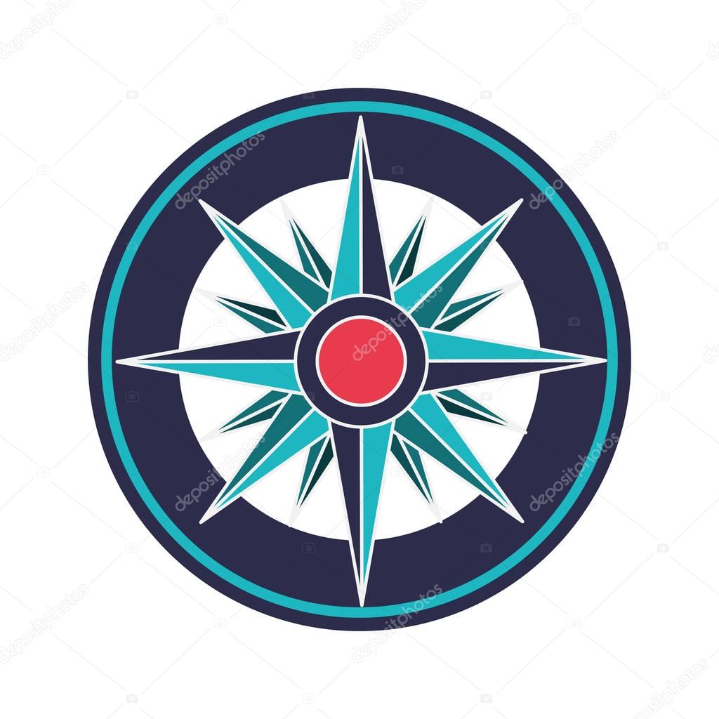 Compass rose design Stock Vector Image by ©grgroupstock #128985294