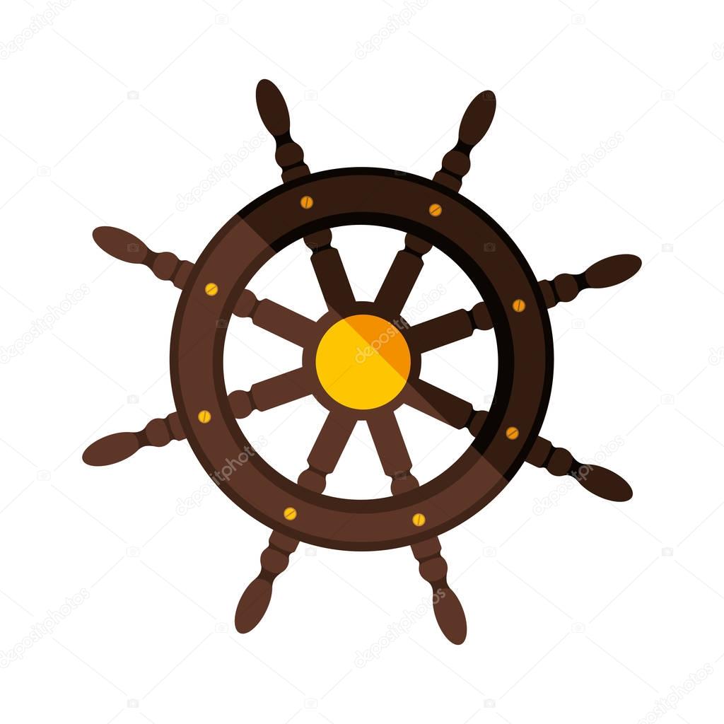 Boat rudder icon Stock Vector by ©grgroupstock 129269198