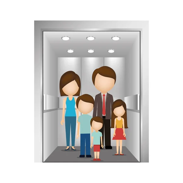 Inside elevator Vector Art Stock Images | Depositphotos
