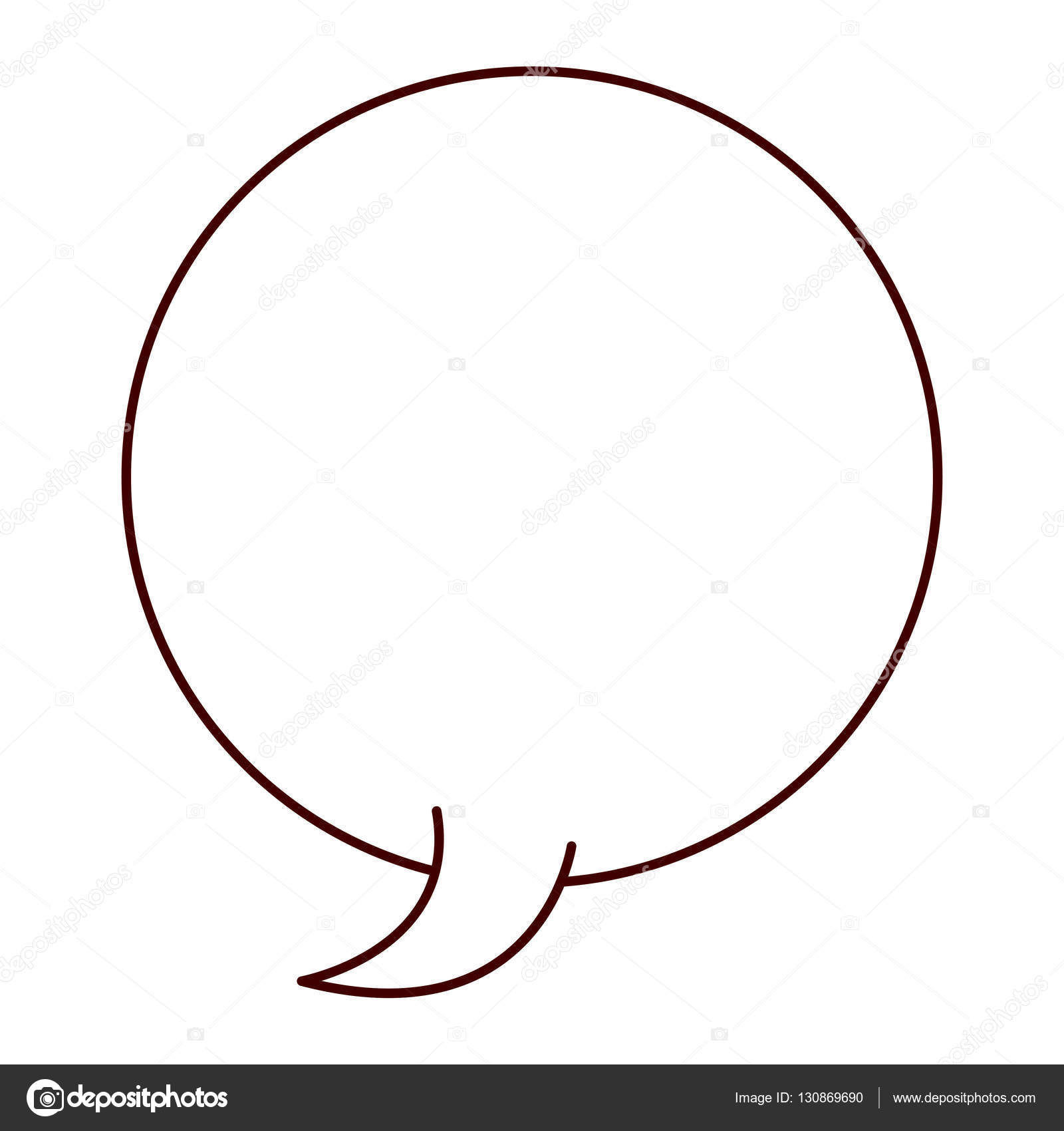 Isolated communication bubble design Stock Vector Image by ...