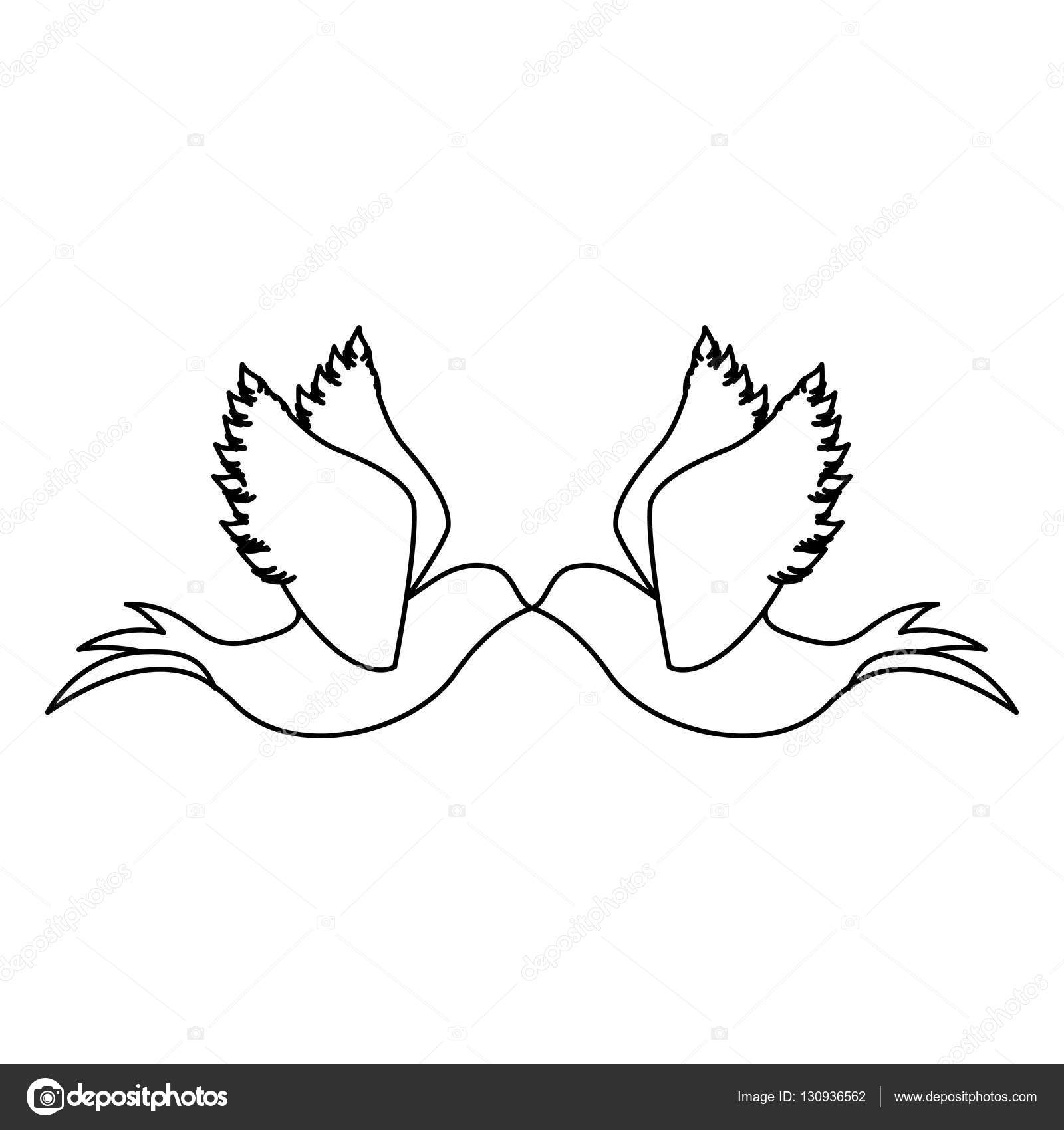Imagen icono de dos palomas vector, gráfico vectorial © grgroupstock ...