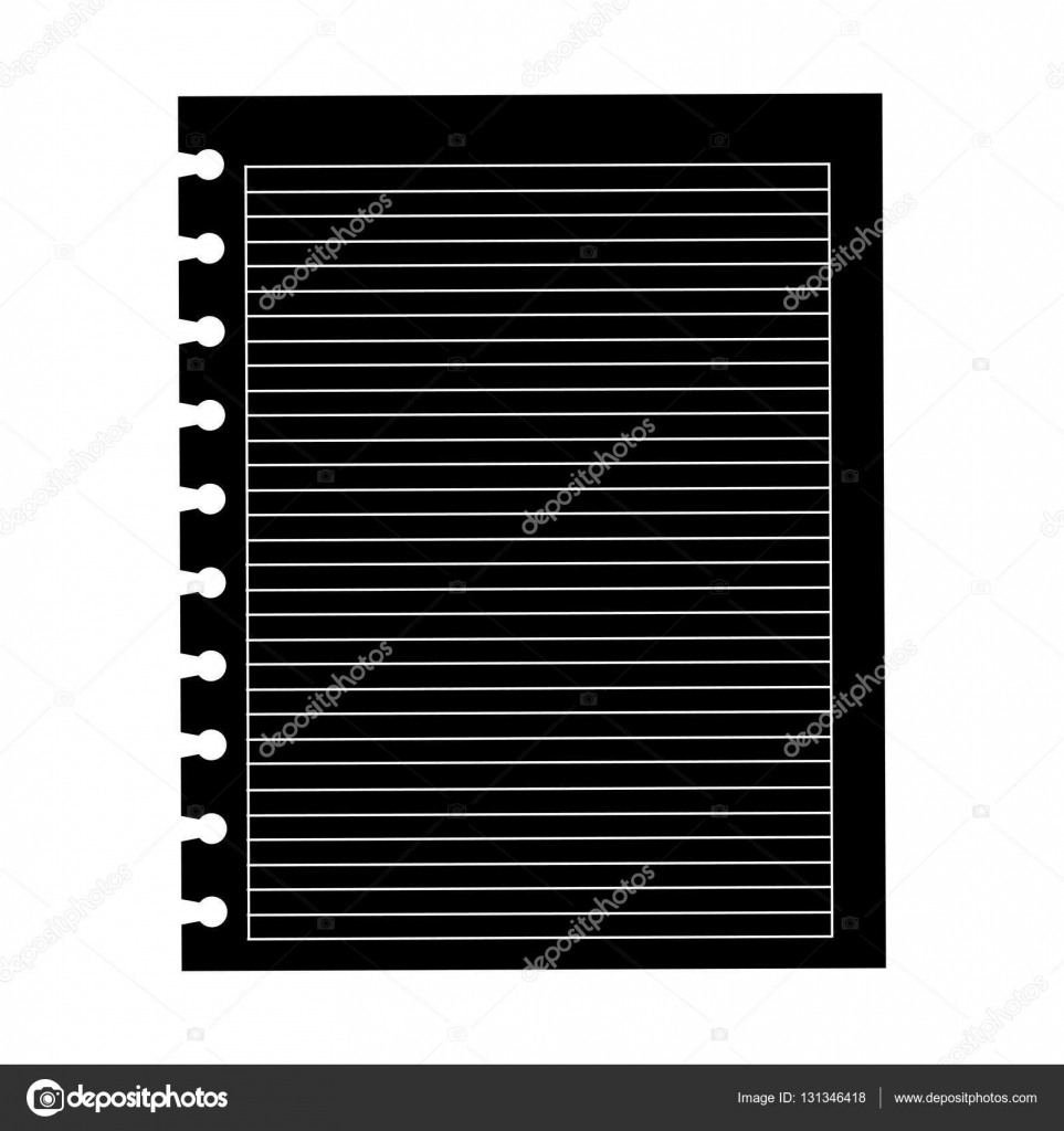 Black silhouette piece of paper icon Stock Vector by ©grgroupstock ...
