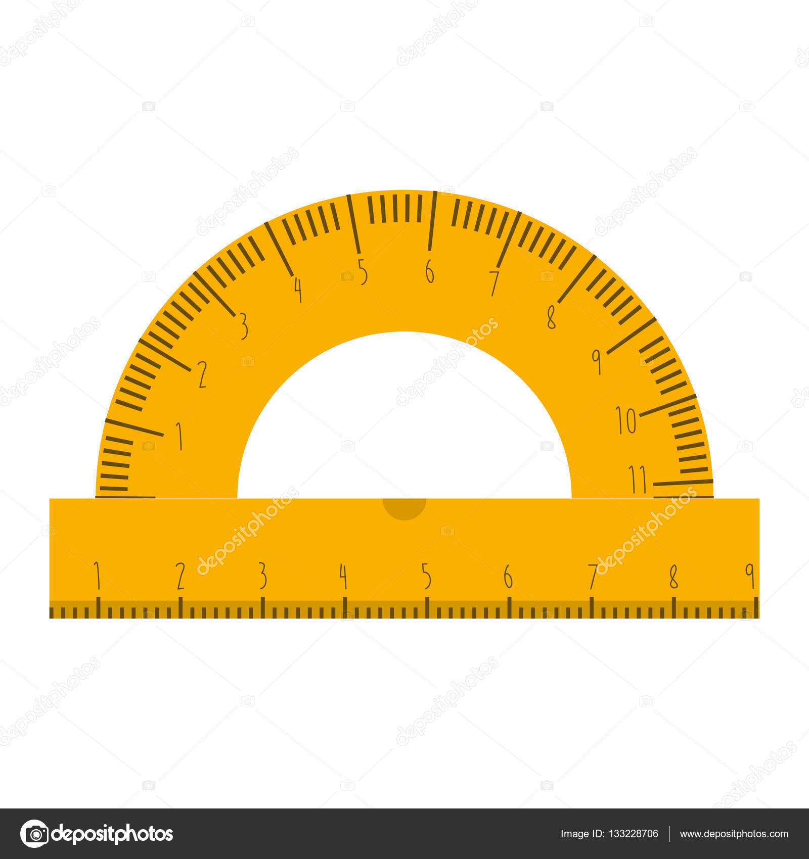 Transporter ruler for drawing icon Stock Vector by ©grgroupstock 133228706