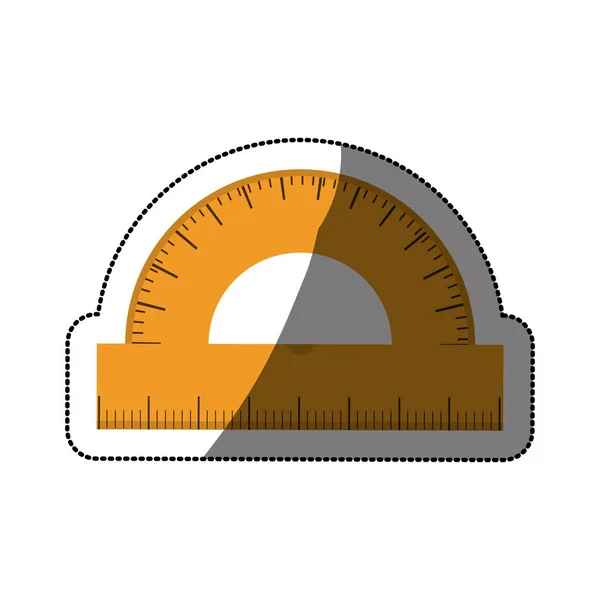 Transporter ruler for drawing icon Stock Vector by ©grgroupstock 133228706