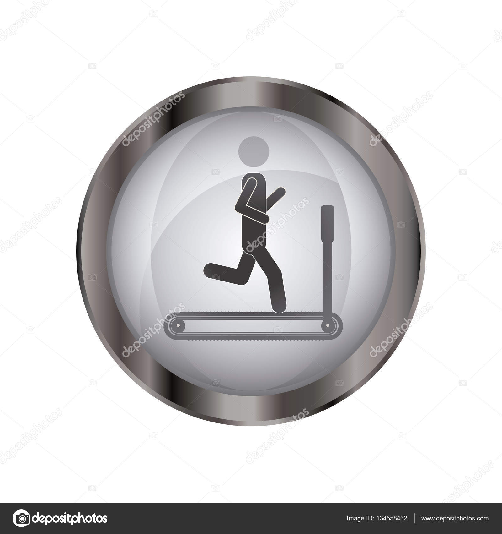 Isolated pictogram doing exercise design Stock Vector Image by ...