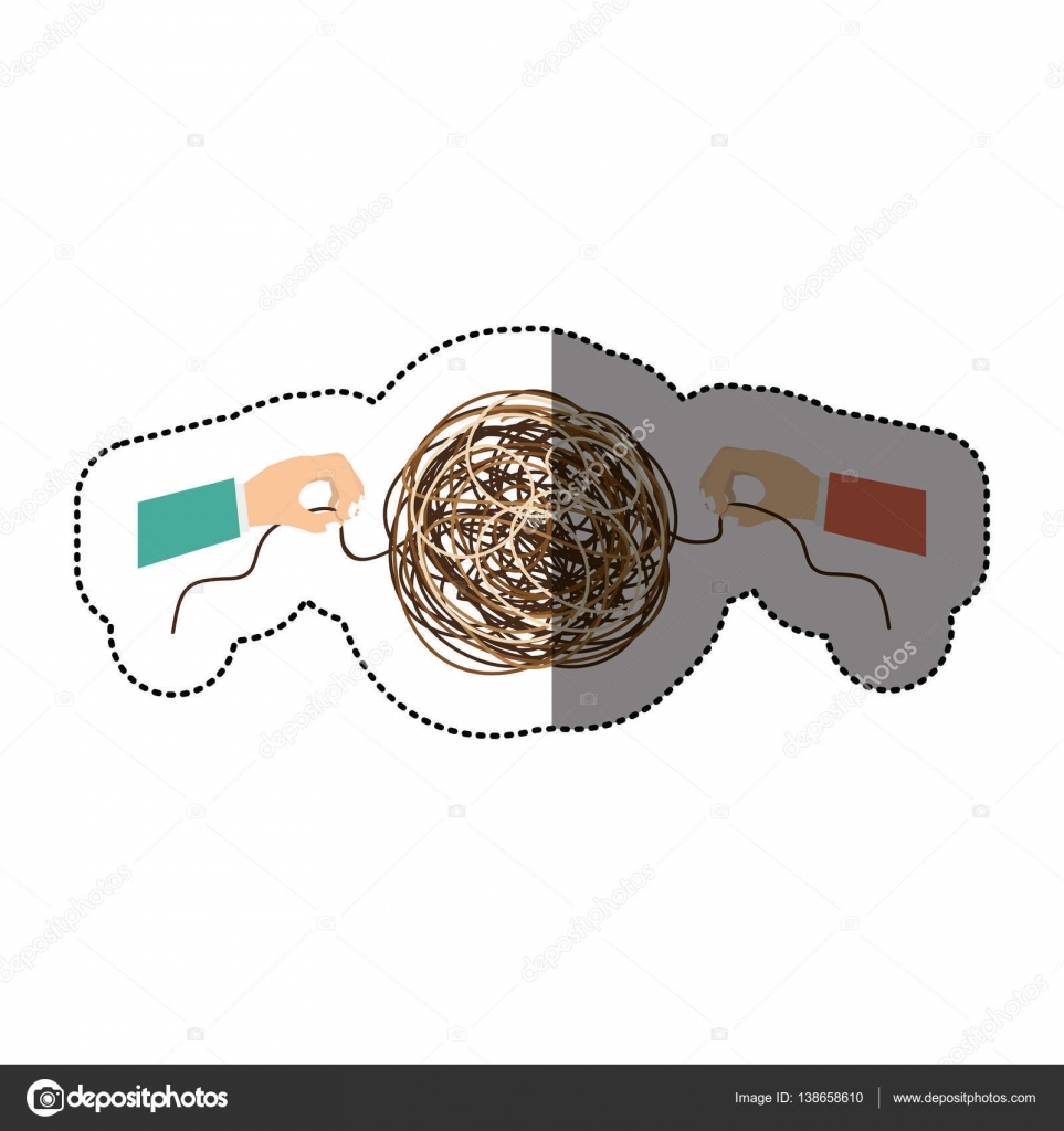 Hand and rope design Stock Vector Image by ©grgroupstock #138658610