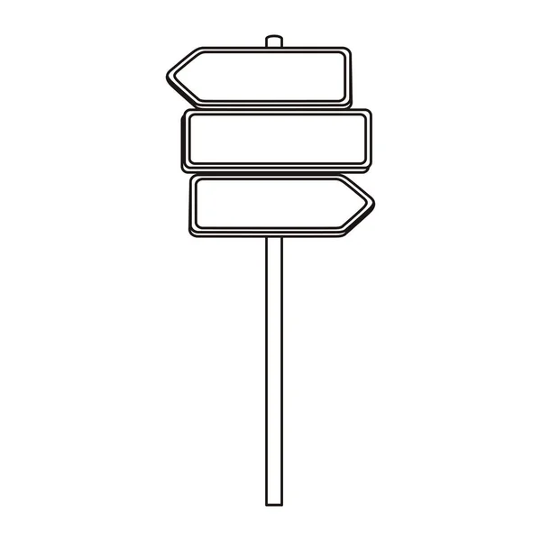 1,958 Directional sign silhouette Vector Images | Depositphotos