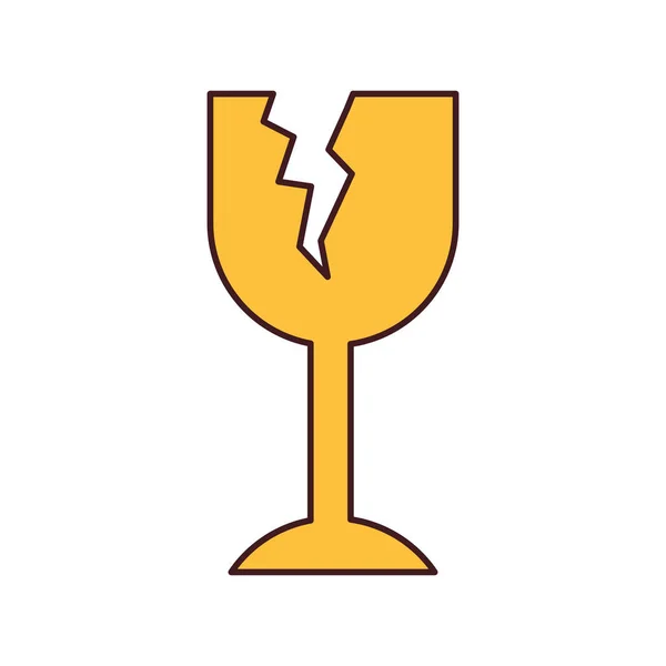 Diseño del vector de símbolo de copa cristiana y católica — Vector de ...