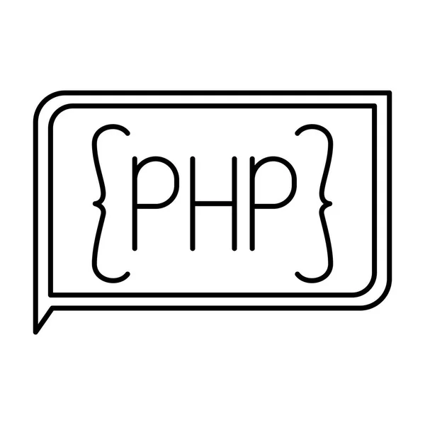 Monochrome Blurred Silhouette Of Programming Window With Code Javascript Stock Vector Image By