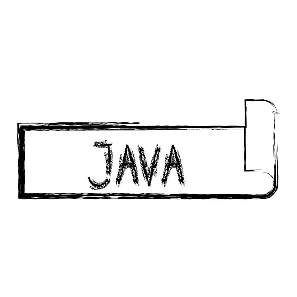 Monochrome blurred silhouette of rectangle text html — Stock Vector ...