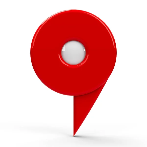 Red map pointer blank — Stock Photo © Oakozhan #159023948