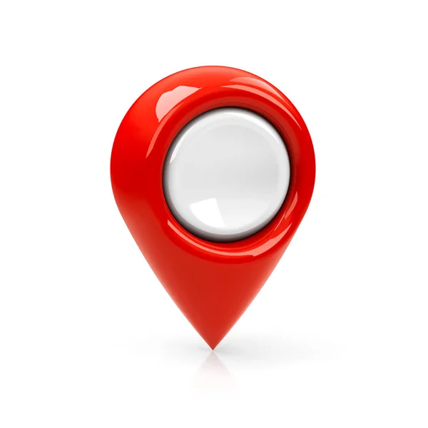 Red map pointer blank — Stock Photo © Oakozhan #159023948