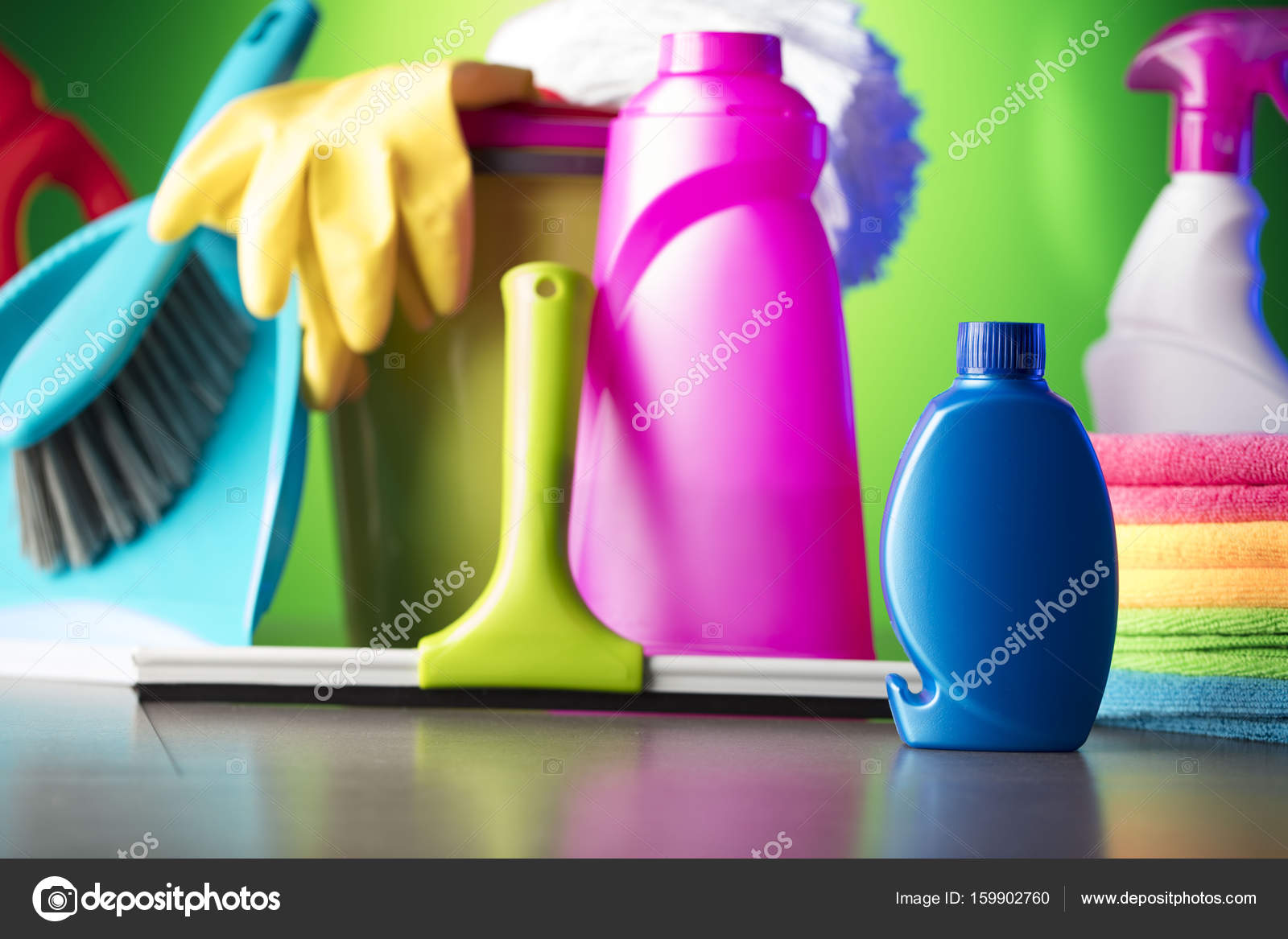 House cleaning theme. Stock Photo by ©zolnierek 159902760