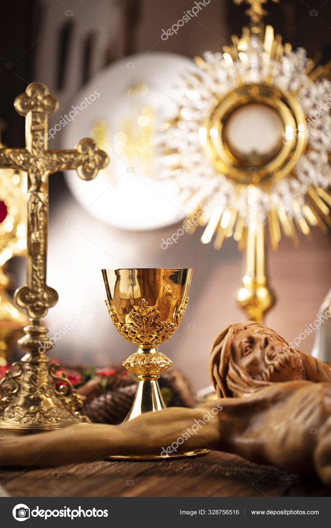 Roman Catholic Rosary And Bible