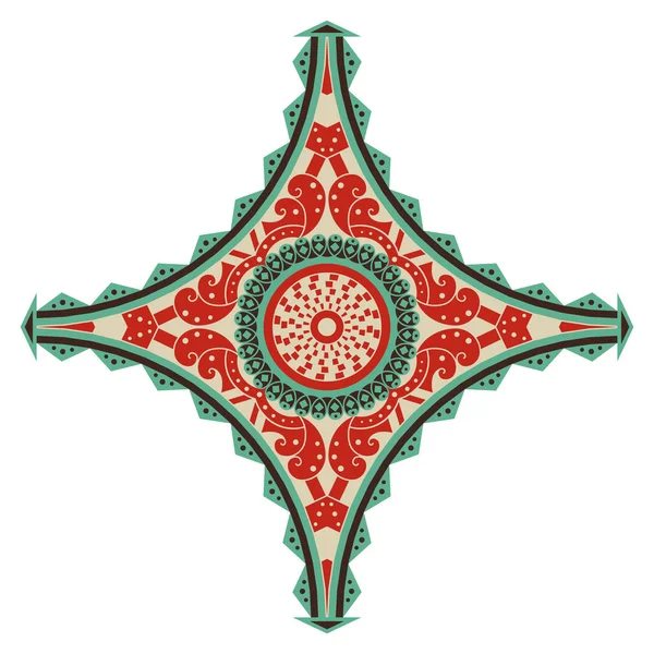 Ethnic patterned star — Stock Vector © Anzhelika1984 #130189994