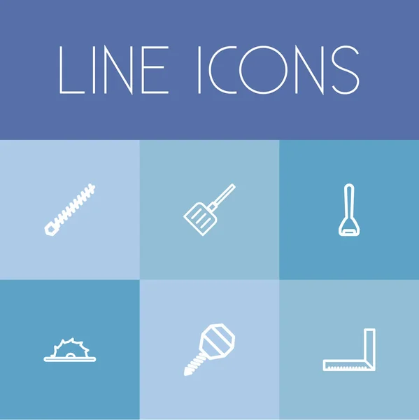 Set Of 16 Editable Instrument Icons. Includes Symbols Such As Skimmer ...