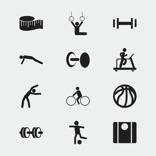 Fitness icons Stock Vector Image by ©Tantoon #24157579