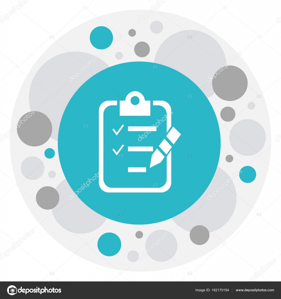 Vector Illustration Of Training Symbol On Checklist Icon. Premium ...
