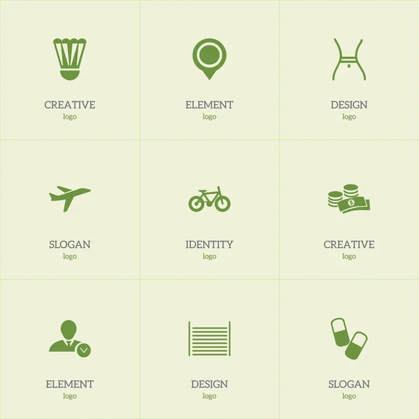 Set Of 20 Editable Complex Icons. Includes Symbols Such As Plane ...