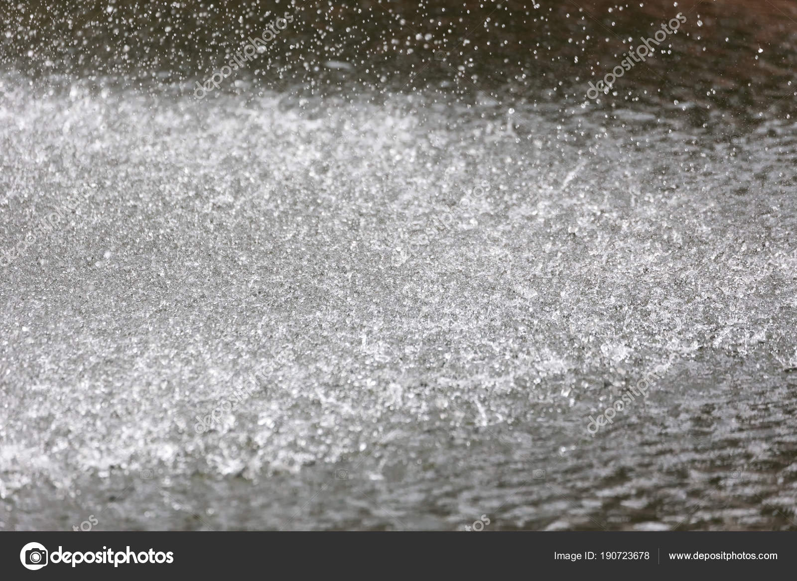 Fountain White Water Splash Background Use Stock Photo by ©Devon 190723678