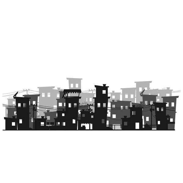 ᐈ Slum stock vectors, Royalty Free slum illustrations | download on ...