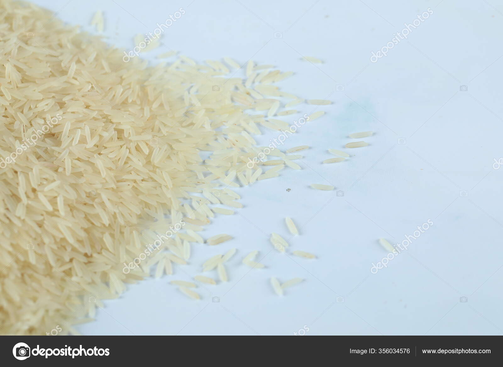 Asian rice on the blue marble table — Stock Photo © azerbaijan_stockers ...