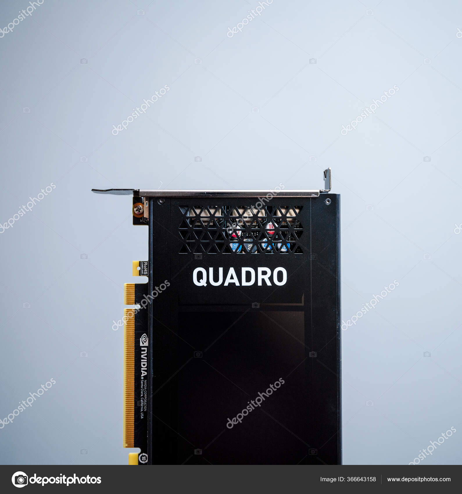 Square image of new Professional Nvidia Quadro P4000 GPU video card ...