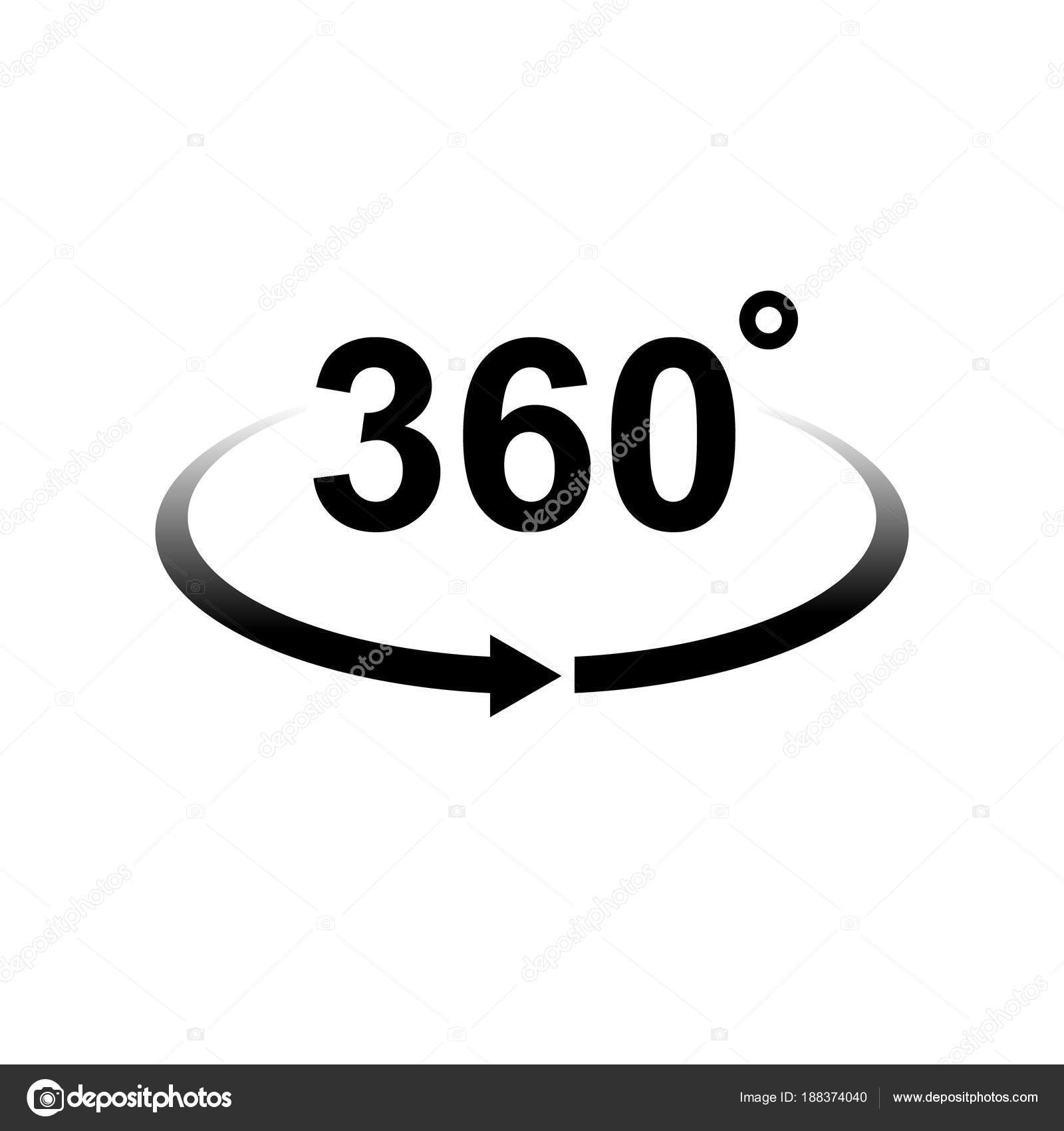 360 grados Vector de stock #188374040 de ©grebeshkovmaxim@gmail.com
