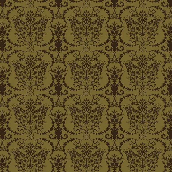 Gold damask background Vector Art Stock Images | Depositphotos