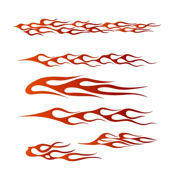 Tribal Flame Decals