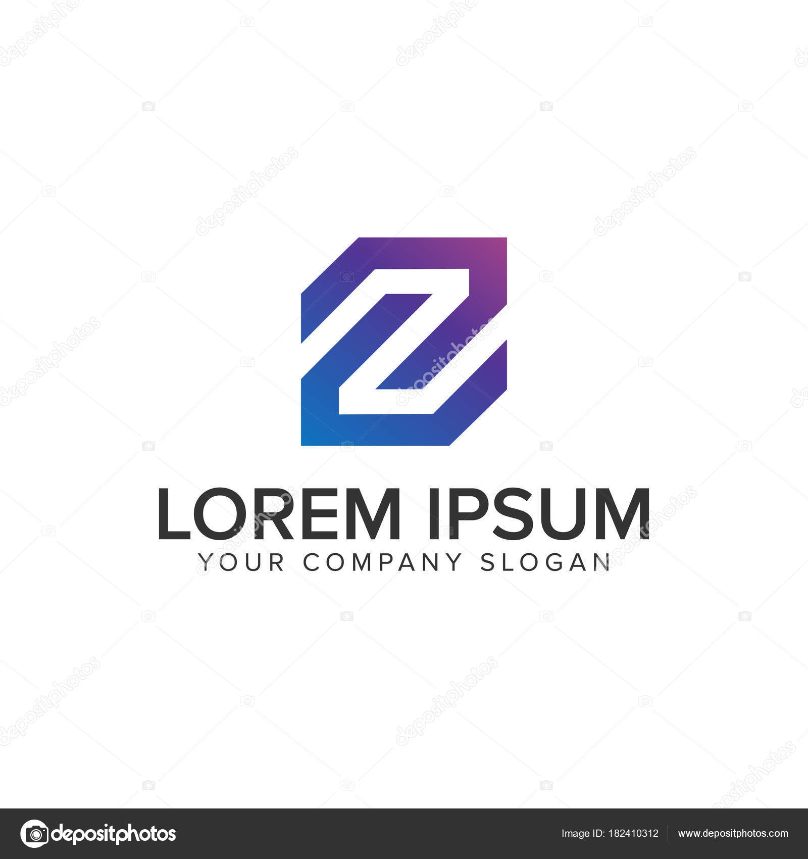 Letter Z modern logo design concept template. Stock Vector by ©oriu007 ...